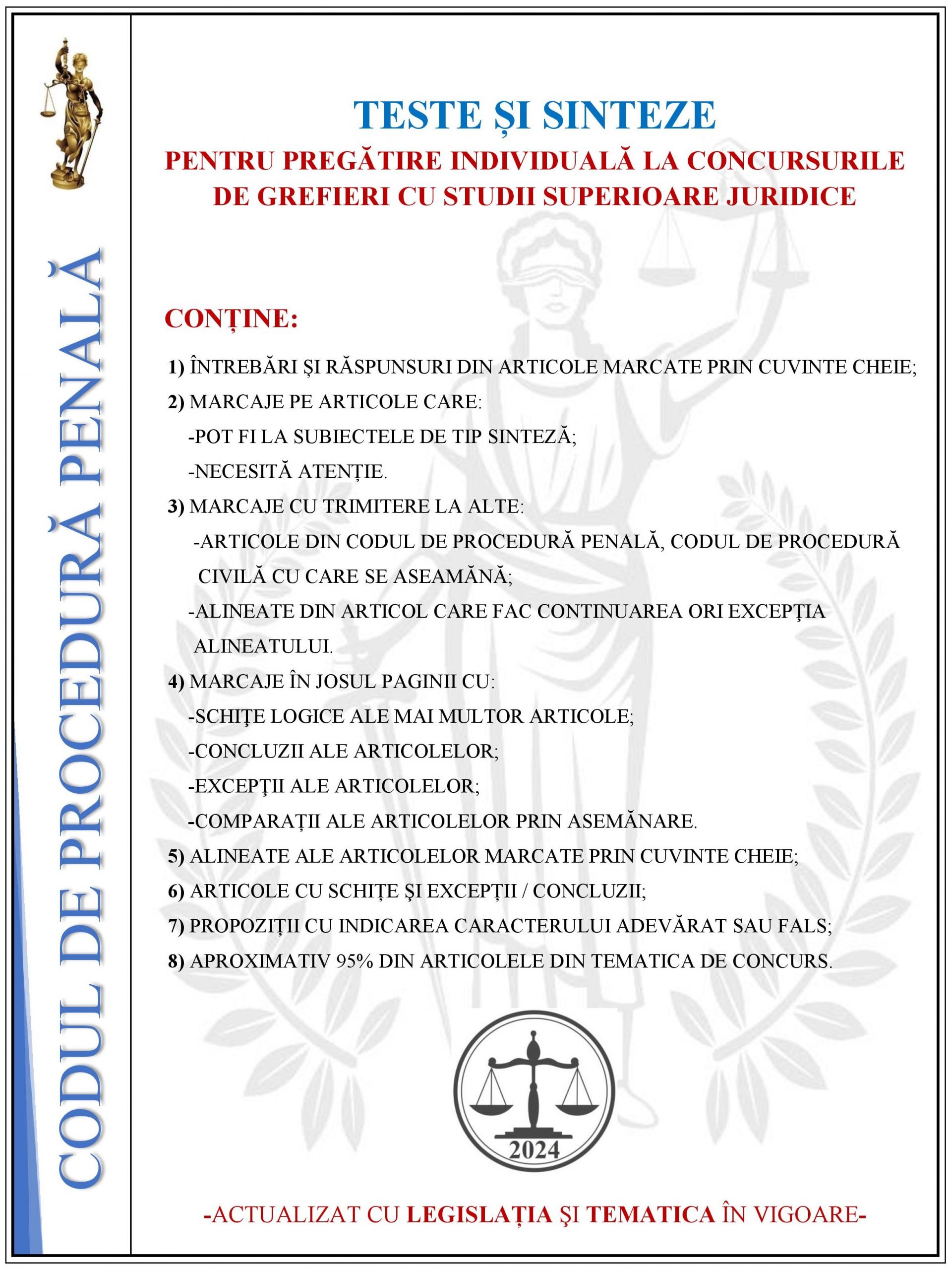 Achizitioneaza SETUL COMPLET FORMAT DIN CELE 5 TESTE ȘI SINTEZE pentru ...